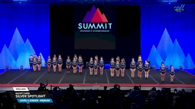 Rocket Cheer - Silver Spotlight [2025 L4 Junior - Medium Prelims] 2025 ...