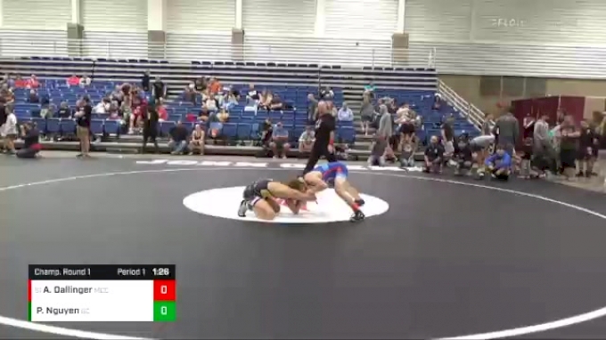 116 lbs Champ. Round 1 - Aiden Dallinger, McCutcheon vs Peter Nguyen ...