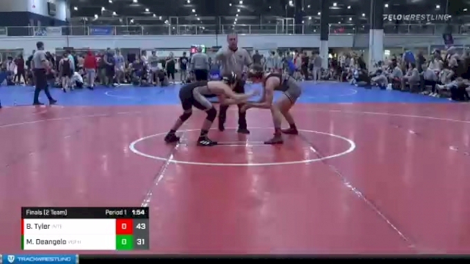 138 lbs Finals (2 Team) - Maxson Deangelo, VB FIGHTHOUSE vs Billy Tyler ...