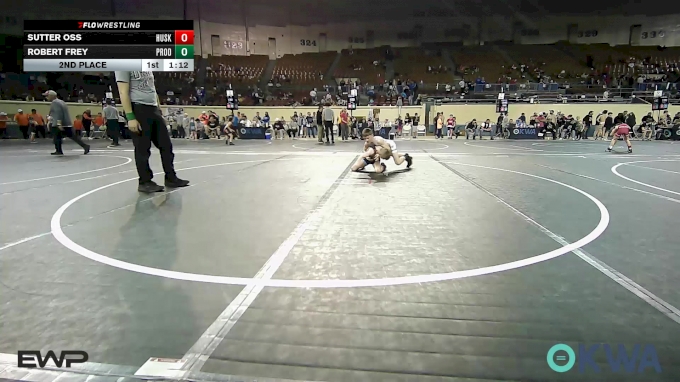 70 lbs 2nd Place - Sutter Oss, Husky WC vs Robert Frey, Prodigy Elite ...