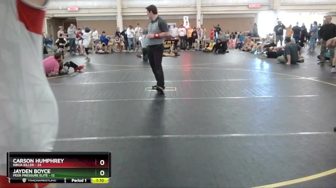 135 lbs Round 3 (4 Team) - Danny Logan, Peer Pressure Elite vs Aaron ...