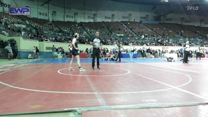 150 lbs Round Of 16 - Mirranda Kinsey, Tecumseh vs Faith Broen, Broken ...