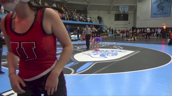 120 lbs Champ. Round 1 - Alexus Umbaugh, Union Community vs AdAson ...