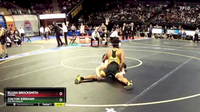 175 Class 2 lbs 3rd Place Match - Elijah Brocksmith, Fulton vs Colton ...