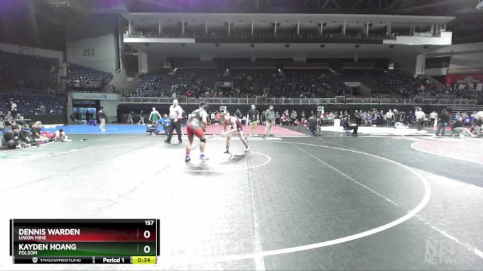 157 lbs Cons. Round 3 - Kayden Hoang, Folsom vs Dennis Warden, Union Mine