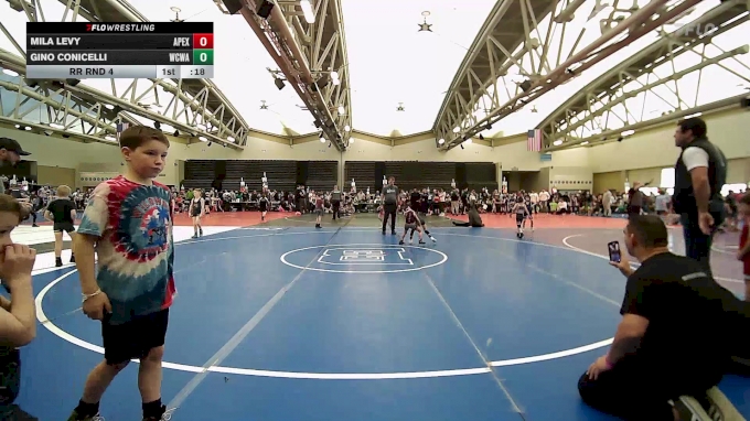 44 lbs Rr Rnd 4 - Mila Levy, Apex K3 vs Gino Conicelli, Wrecking Crew ...