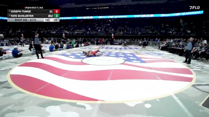 5th Place Match - Joseph Tunge, Sioux Falls Lincoln vs Tate Schlueter ...