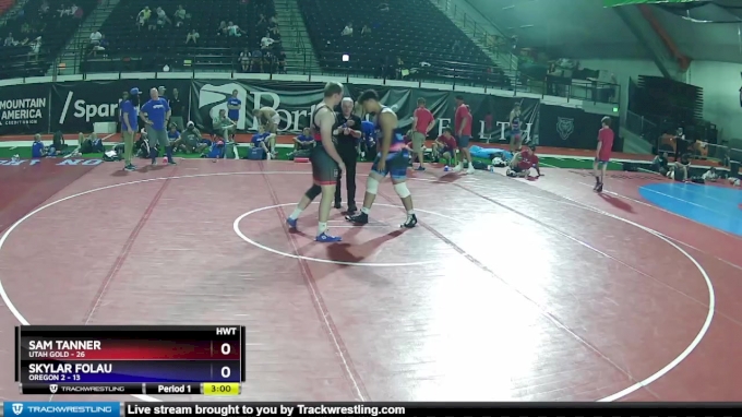 Semis & Wb (16 Team) - Sam Tanner, Utah Gold vs Skylar Folau, Oregon 2