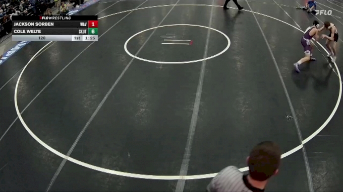 113 lbs Semis & 1st Wrestleback (8 Team) - Brody Jensen, Burwell vs ...