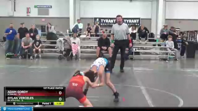 60 lbs Placement (4 Team) - Adam Gordy, Scanlan vs Dylan Verceles, 84 ...