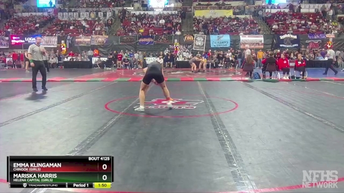 G - 126 lbs Champ. Round 2 - Mariska Harris, Helena Capital (Girls) vs ...