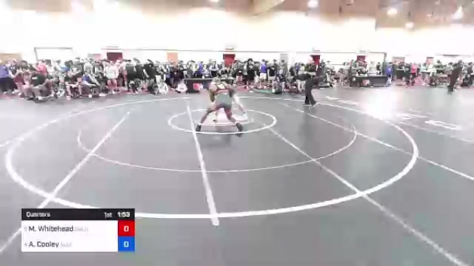 92 kg Quarters - Melvin Whitehead, Gold Rush Wrestling vs Aiden Cooley ...