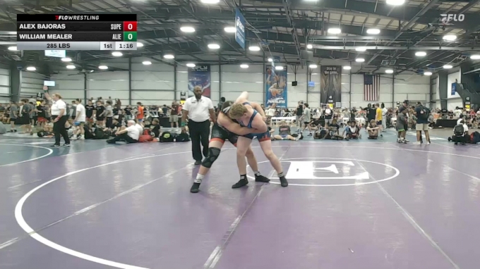 285 lbs Rr Rnd 2 - Alex Bajoras, Superior Elite vs William Mealer ...
