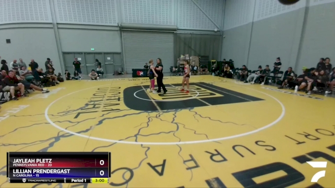 106 lbs Round 4 (6 Team) - Jayleah Pletz, Pennsylvania Red vs Lillian ...