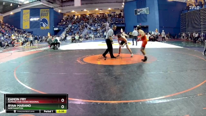 120 lbs Cons. Round 2 - Eamon Fry, Rumson-Fair Haven Regional vs Ryan ...