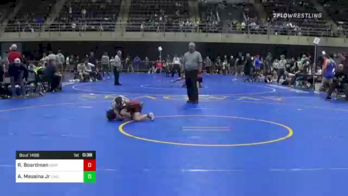 62 lbs Consolation - Ryan Boardman, Shippensburg vs Anthony Messina Jr ...