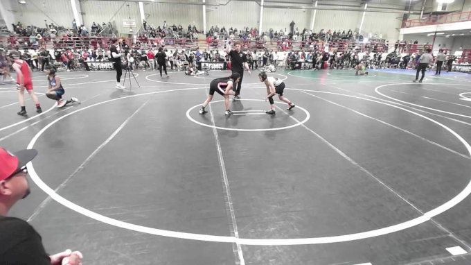 89 lbs Round Of 16 - Martin Atencio, Stout Wr Ac vs Hailey Tapaha, Rez WC
