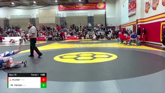 120 lbs Champ. Round 2 - Mason Haines, Dundee vs Jayson Hunter ...