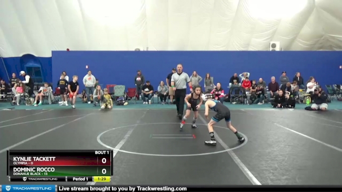 60 lbs Round 1 (8 Team) - Dominic Rocco, Donahue Black vs Kynlie ...