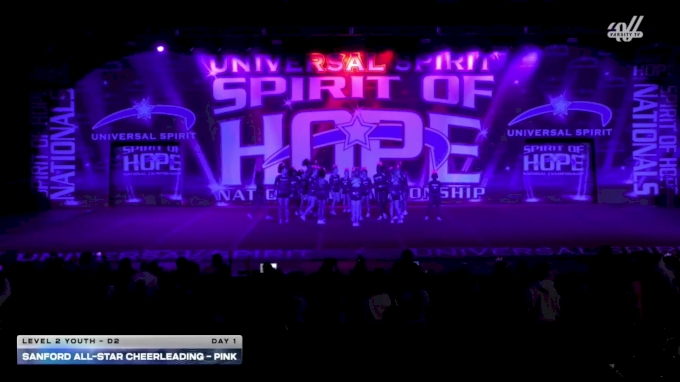 Sanford All-Star Cheerleading - Pink [2026 L2 Youth - D2 Day 1] 2026 ...