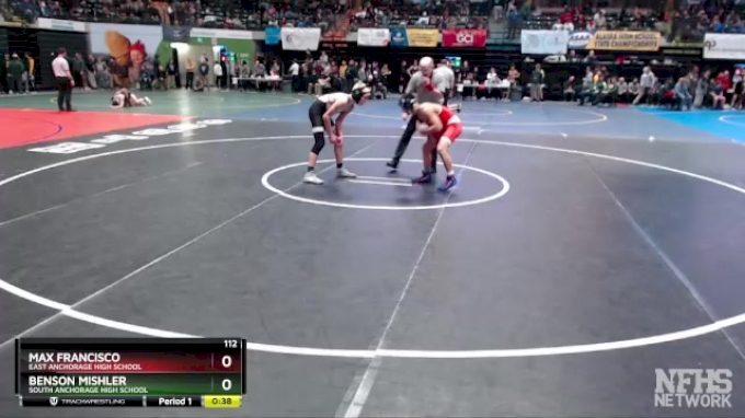 112 lbs Cons. Semi - Max Francisco, East Anchorage High School vs ...