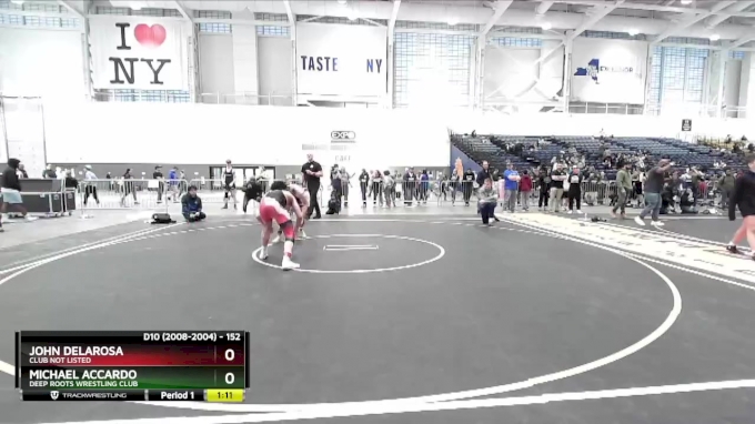 152 lbs Cons. Round 4 - John DeLaRosa, Club Not Listed vs Michael ...