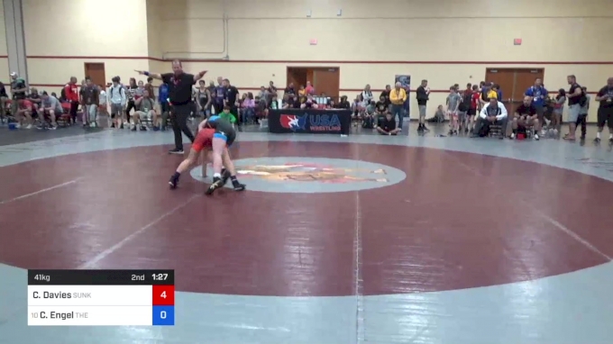 41 kg Rnd Of 32 - Carson Davies, Sunkist Kids Monster Garage vs Cayden ...