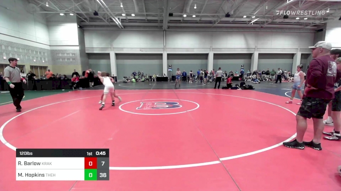 120 lbs Rr Rnd 4 - Ryan Barlow, Kraken vs Mason Hopkins, The Hunt ...