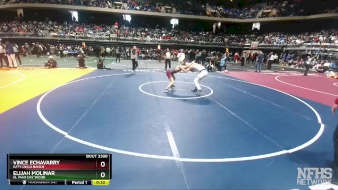 6A 150 lbs 3rd Place Match - Vince Echavarry, Katy Cinco Ranch vs ...