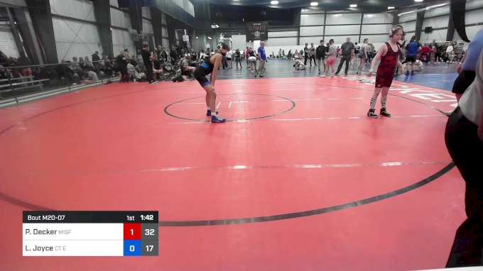 100 lbs Final - Patrick Decker, Misfits vs Lazarus Joyce, CT Elite