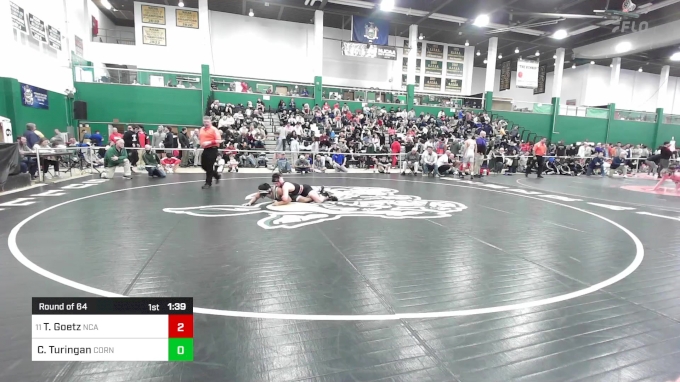 145 lbs Round Of 64 - Teddy Goetz, New Canaan vs Christian Turingan ...