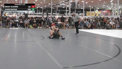 174 lbs Rr Rnd 3 - Brady Allessie, Steller Trained Bossk - HSC vs Jaxon Backus, Homegrown White ...