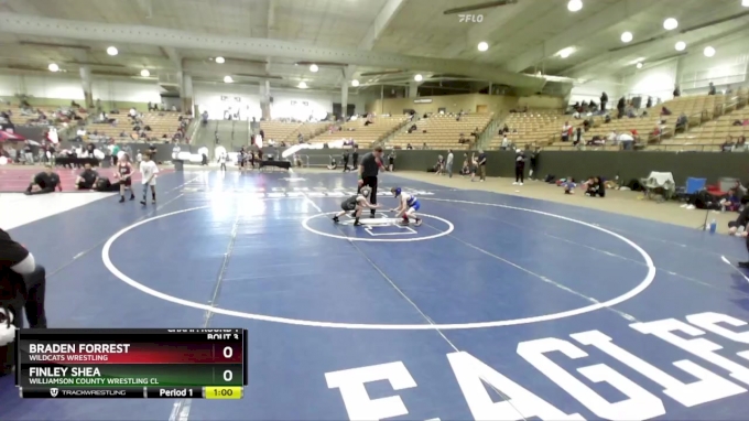 60 lbs Champ. Round 1 - Finley Shea, Williamson County Wrestling Cl vs ...