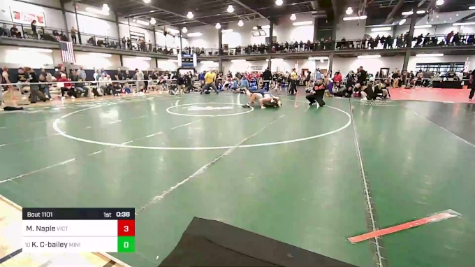 285 lbs Consi Of 8 #1 - Mason Naple, Victor vs Kevin Crowe-bailey ...