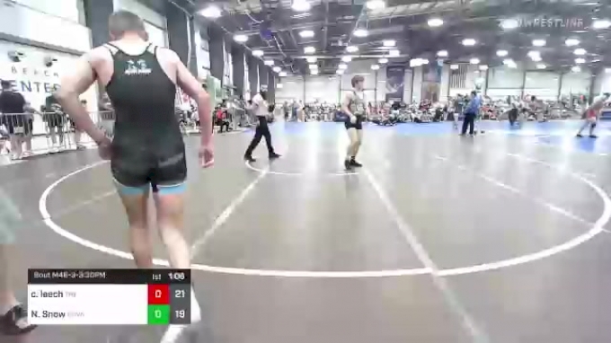 160 lbs Rr Rnd 3 - Chase Leech, The Fort Hammers vs Nathan Snow, Grain ...