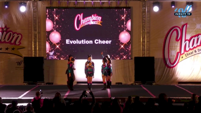 Day 1- Evolution Cheer Teal Shock- Senior Coed D2