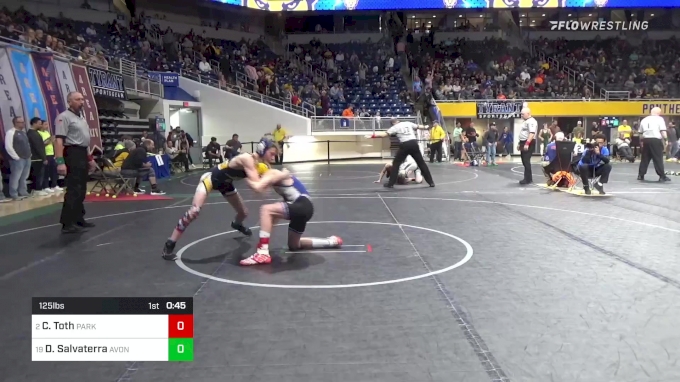125 lbs Consi Of 4 - Cj Toth, Parkland vs Dominick Salvaterra, Avon Grove