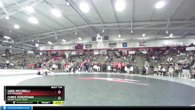149 lbs Quarterfinal - Jake Piccirilli, UNC Pembroke vs Chris Donathan ...