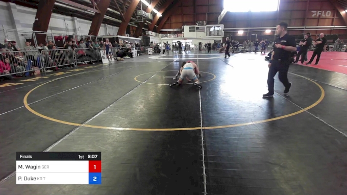 160A kg Final - Manuel Wagin, Ger vs Pj Duke, Kd Training Center