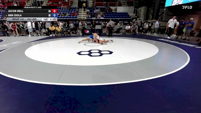 150 lbs Champ. Rd Of 256 - Jacob Bell, CA vs Ben Ziola, NE