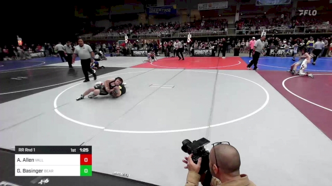 113 lbs Rr Rnd 1 - Allison Allen, Valley WC vs Greyson Basinger, Bear ...