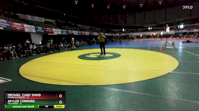 120 lbs Semis & Wb (16 Team) - Conner Currie, Franklin County vs Josiah ...