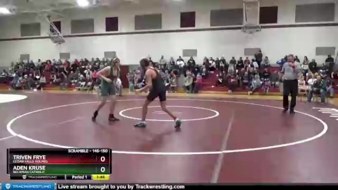 146 lbs 1st Place Match - Triven Frye, Cedar Falls Holmes vs Aden Kruse ...