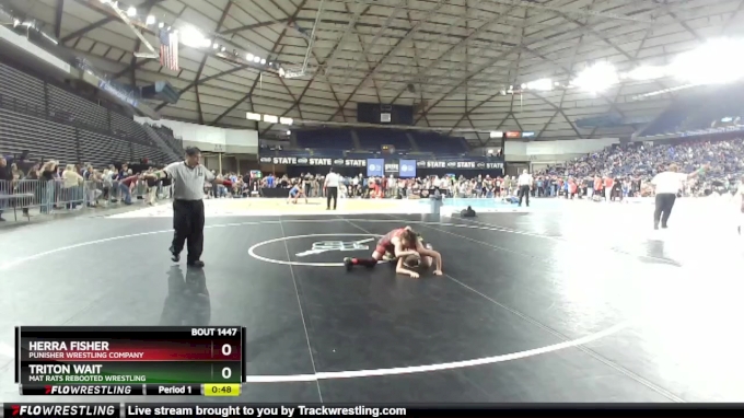 93 lbs Semifinal - Herra Fisher, Punisher Wrestling Company vs Triton ...