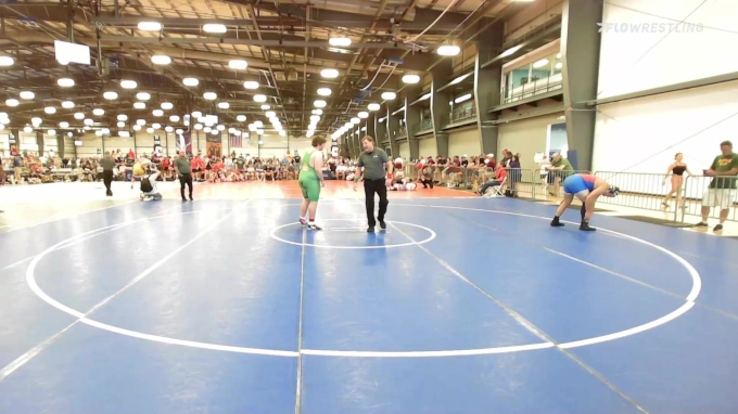 285 lbs Rr Rnd 1 - RJ Schneider, Illinois Cornstars Gold vs Tristen ...