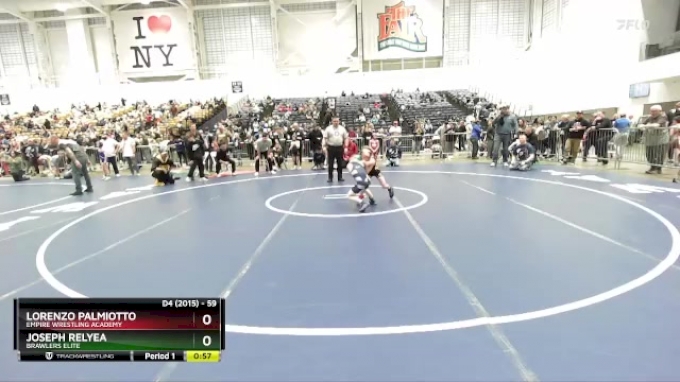 59 lbs Quarterfinal - Joseph Relyea, Brawlers Elite vs Lorenzo ...
