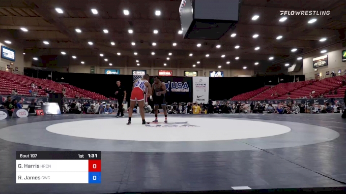 88 lbs Final - Gerald Harris, Hurricane Wrestling Academy vs Rudy James ...