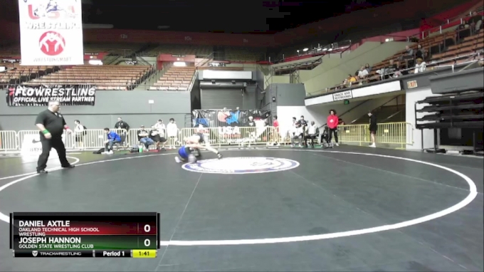 138 lbs Champ. Round 1 - Joseph Hannon, Golden State Wrestling Club vs ...