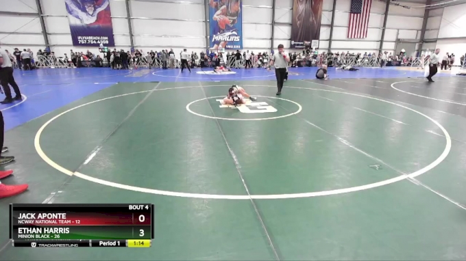 84 lbs Rd# 4- 2:00pm Friday Final Pool - Ethan Harris, Minion Black vs ...