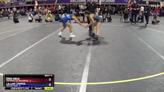 103 lbs Quarters & 1st Wb (16 Team) - Lillian Zapata, William Penn vs ...